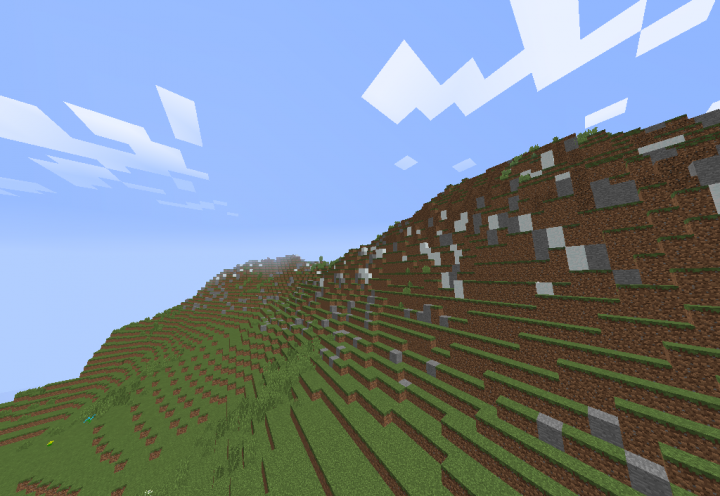 Mountainous Terrain Minecraft Map