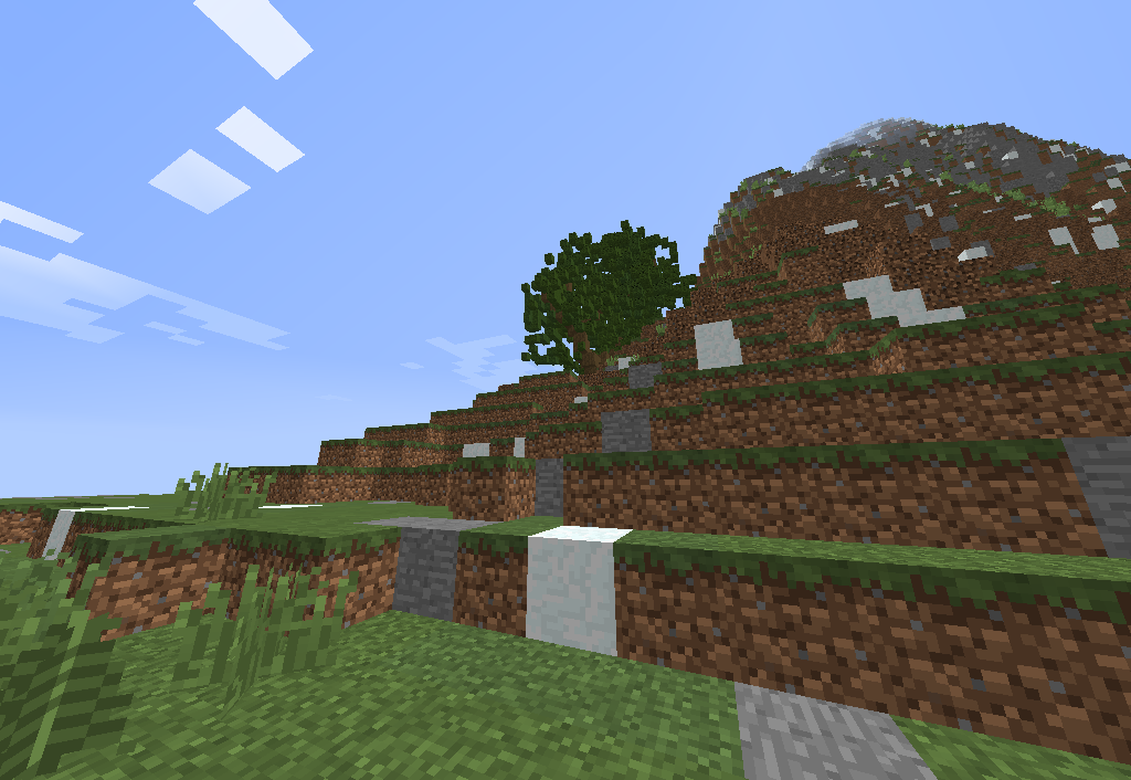Mountainous Terrain Minecraft Map