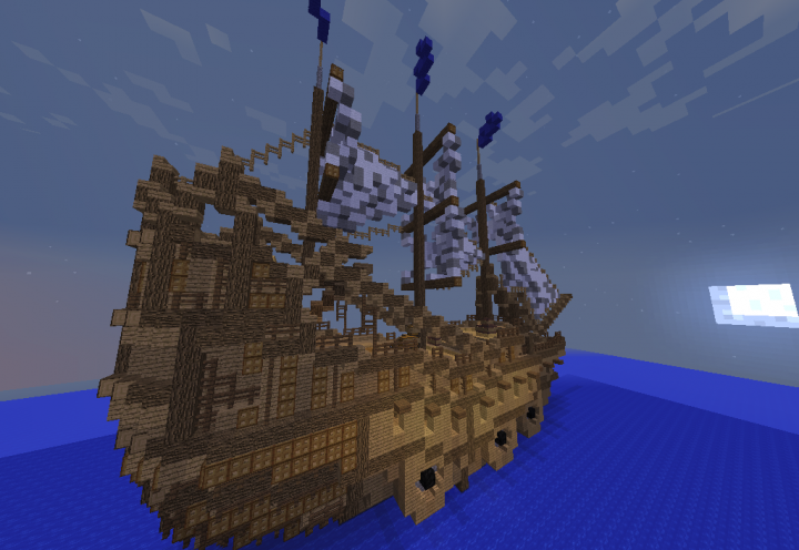 RMS Conway, Medieval Ship of the Line Minecraft Map