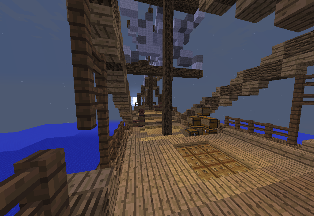 RMS Conway, Medieval Ship of the Line Minecraft Map
