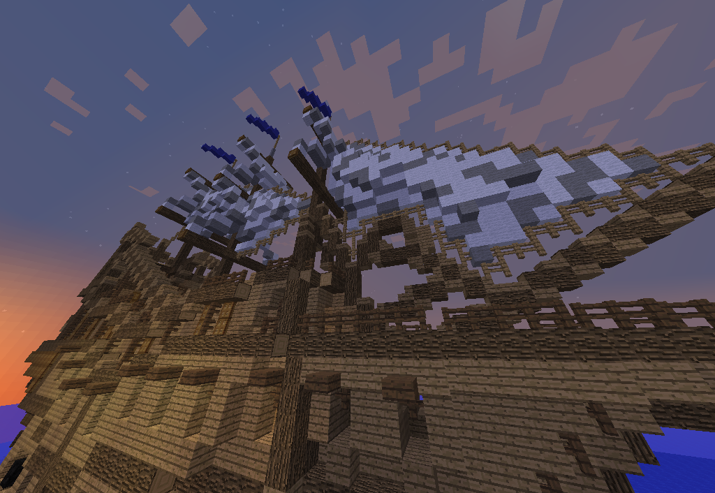 RMS Conway, Medieval Ship of the Line Minecraft Map