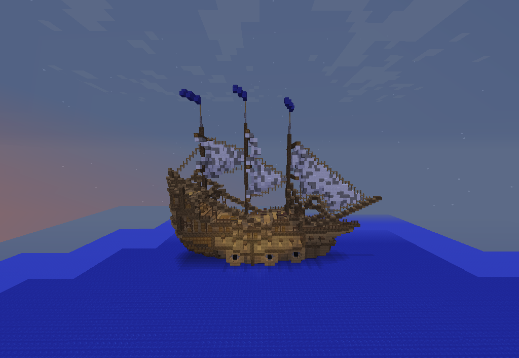 RMS Conway, Medieval Ship of the Line Minecraft Map