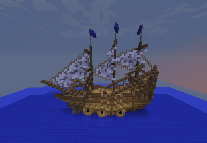 RMS Conway, Medieval Ship of the Line Minecraft Map