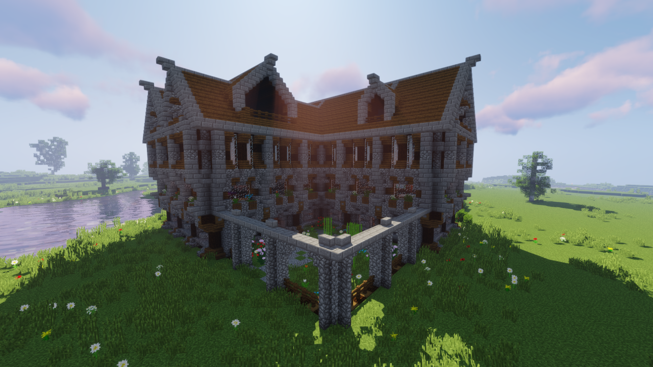 Super Mansion Minecraft Map