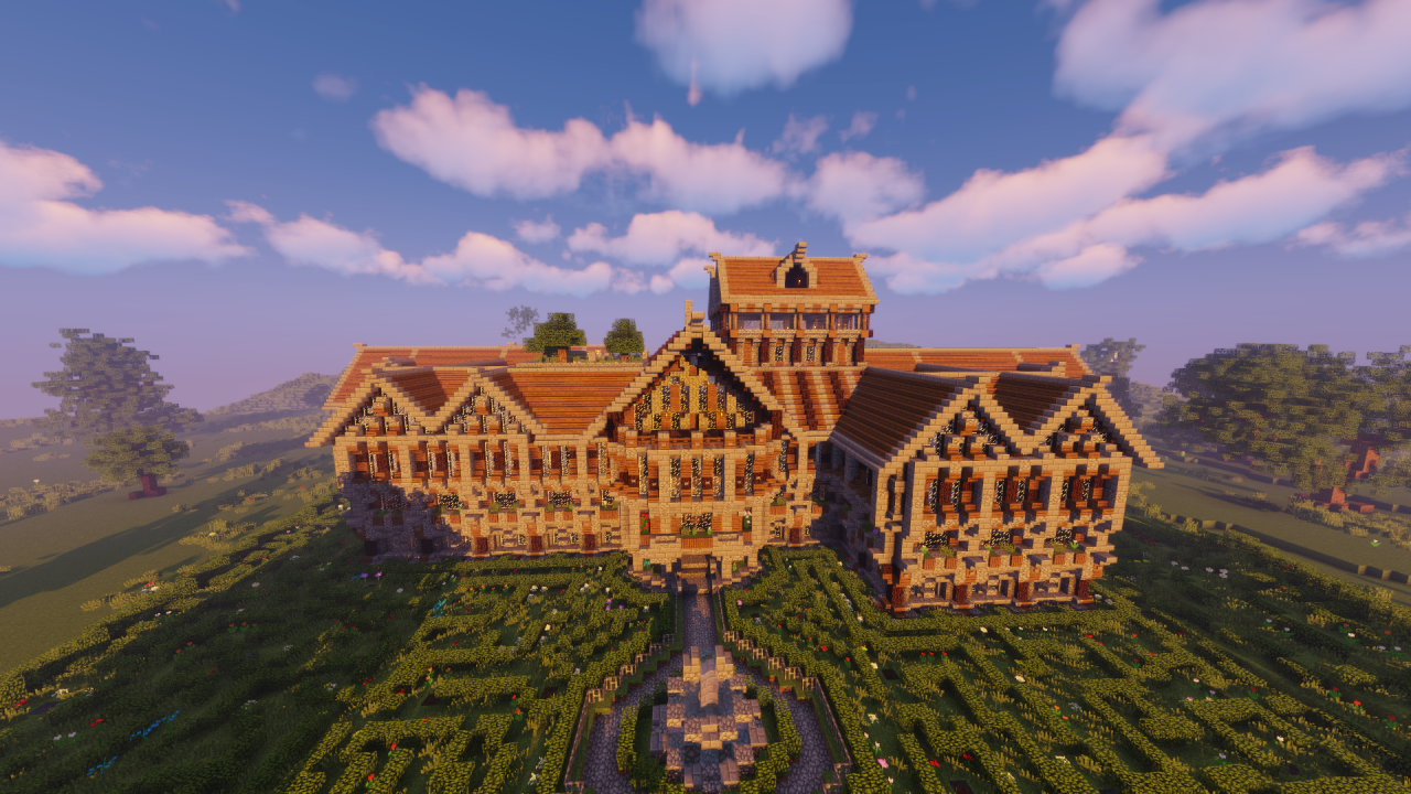 Super Mansion Minecraft Map