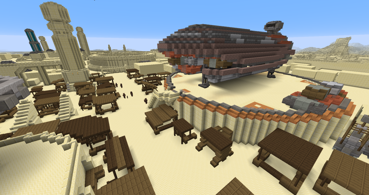 ~TATOOINE - STAR WARS~ Minecraft Map