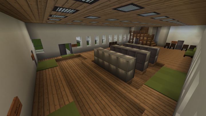 Japanese School and Town Minecraft Map