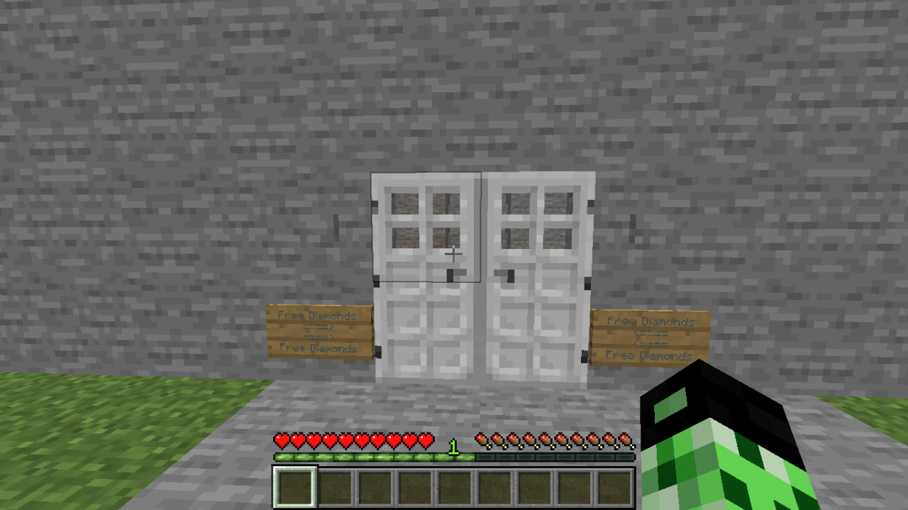 Free Diamonds!!!! Minecraft Map