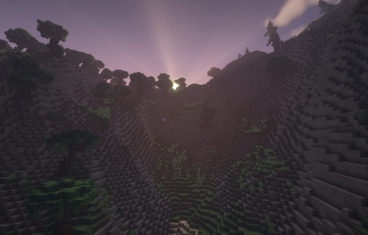 Mountainous Forests V2 Minecraft Map