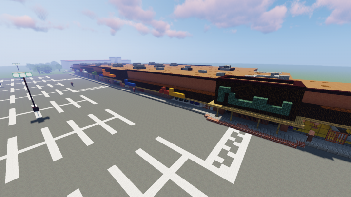Vintage 70's Mall | North Oaks Mall | Houston, TX Minecraft Map