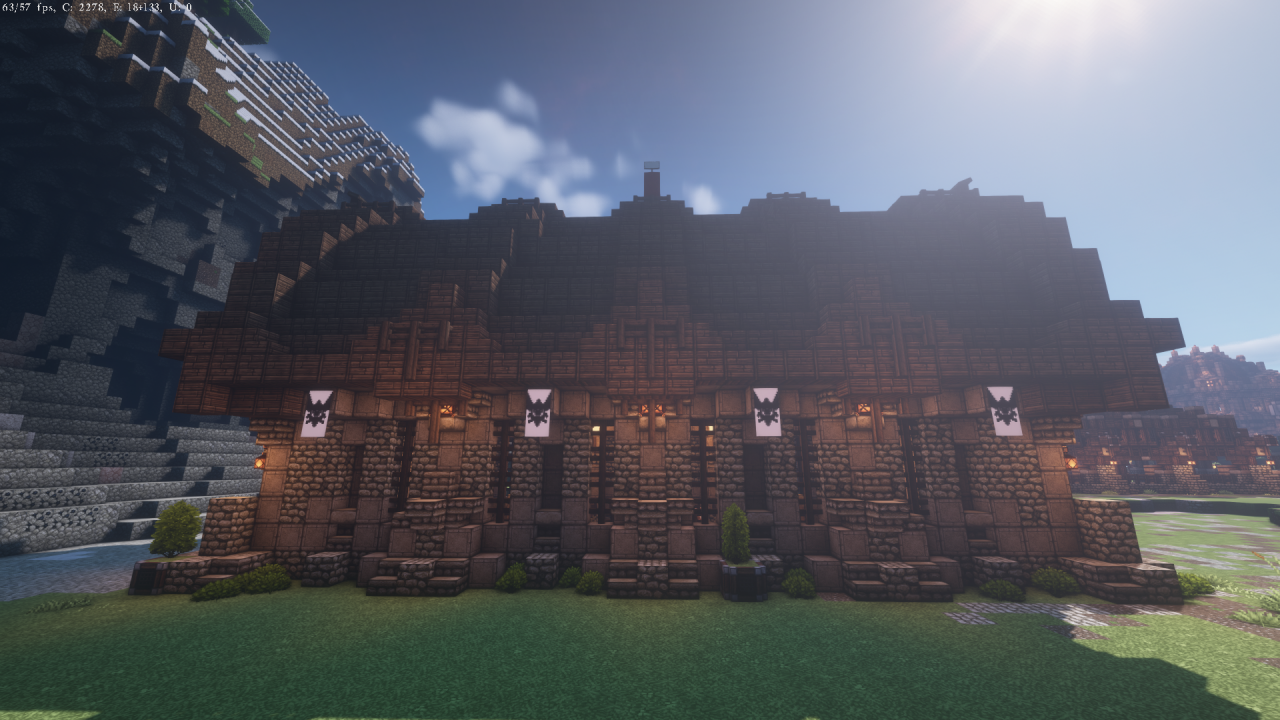 [PROJECT: "M4"] - Medieval Barn Minecraft Map