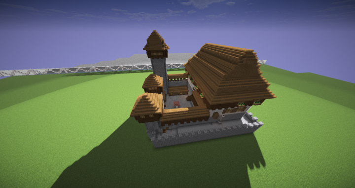 Bohemian style Castle Minecraft Map