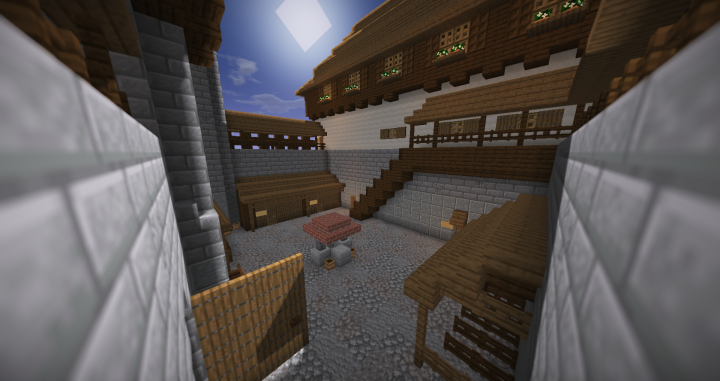 Bohemian style Castle Minecraft Map