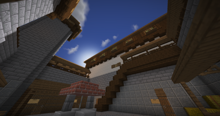 Bohemian style Castle Minecraft Map