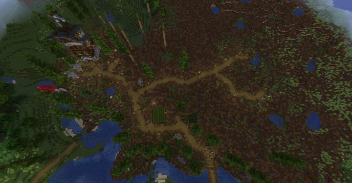 Temperate forest [Custom biome] Minecraft Map