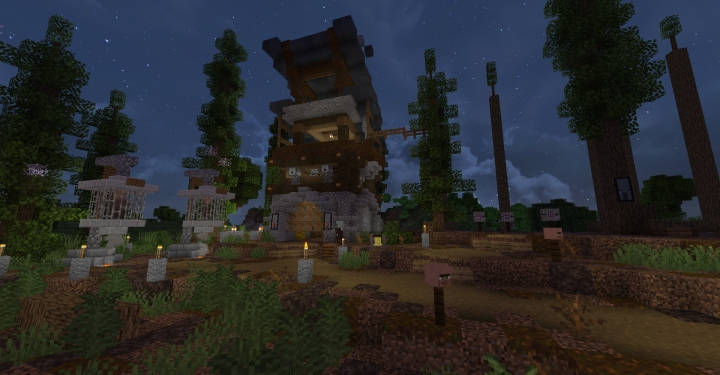 Temperate forest [Custom biome] Minecraft Map