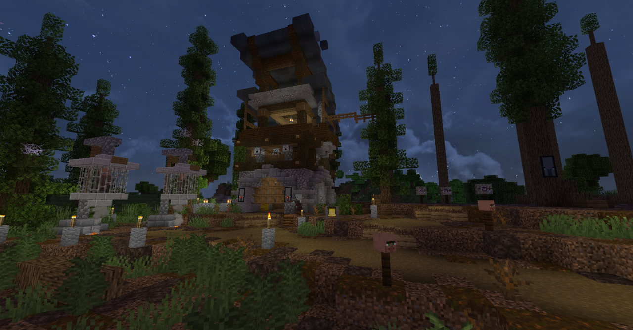 Temperate forest [Custom biome] Minecraft Map