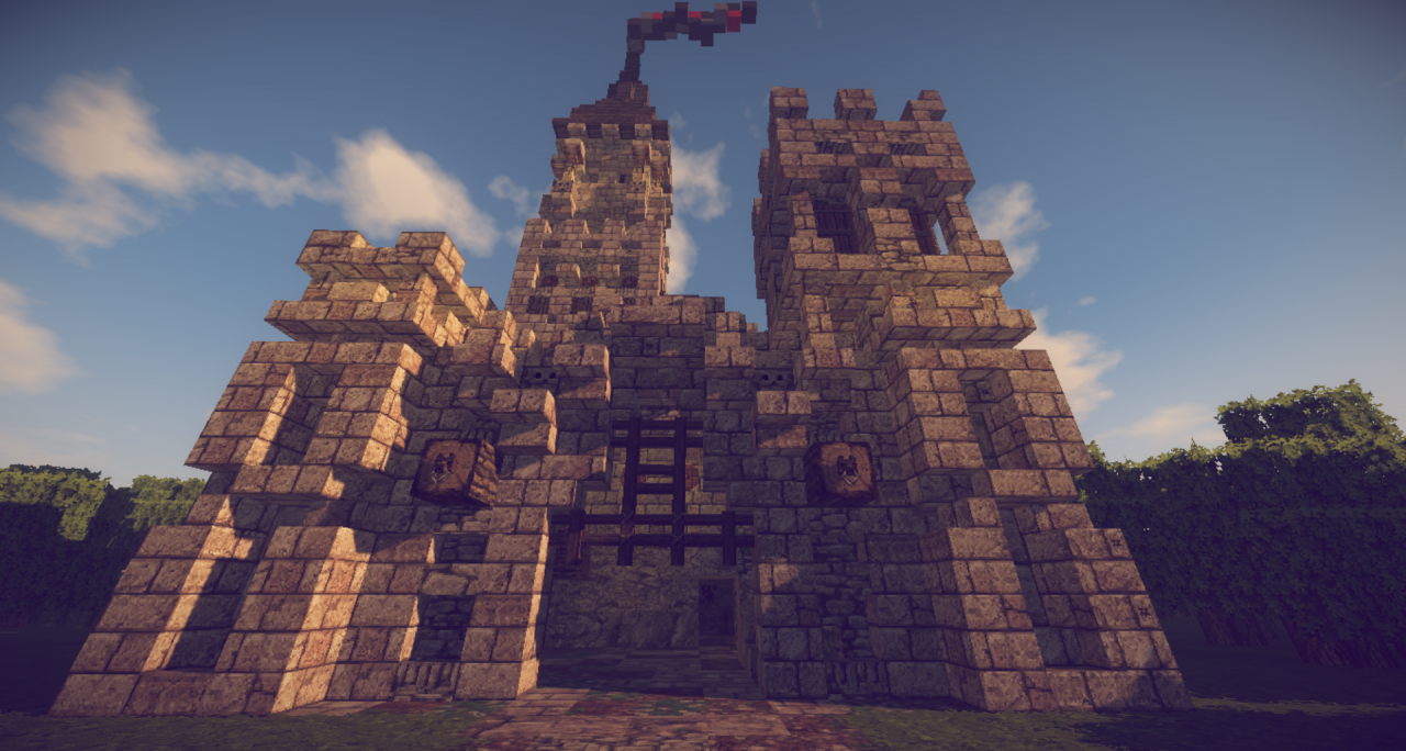 1 Chunk Castle Minecraft Map