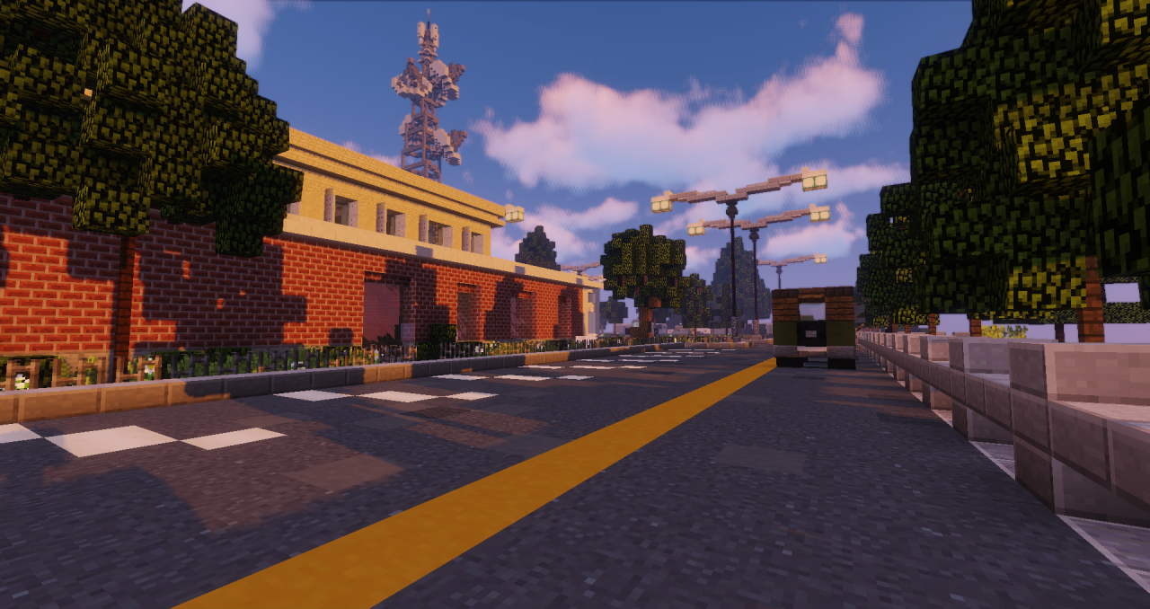 La R.A.D.E du crime (centre de police) Minecraft Map