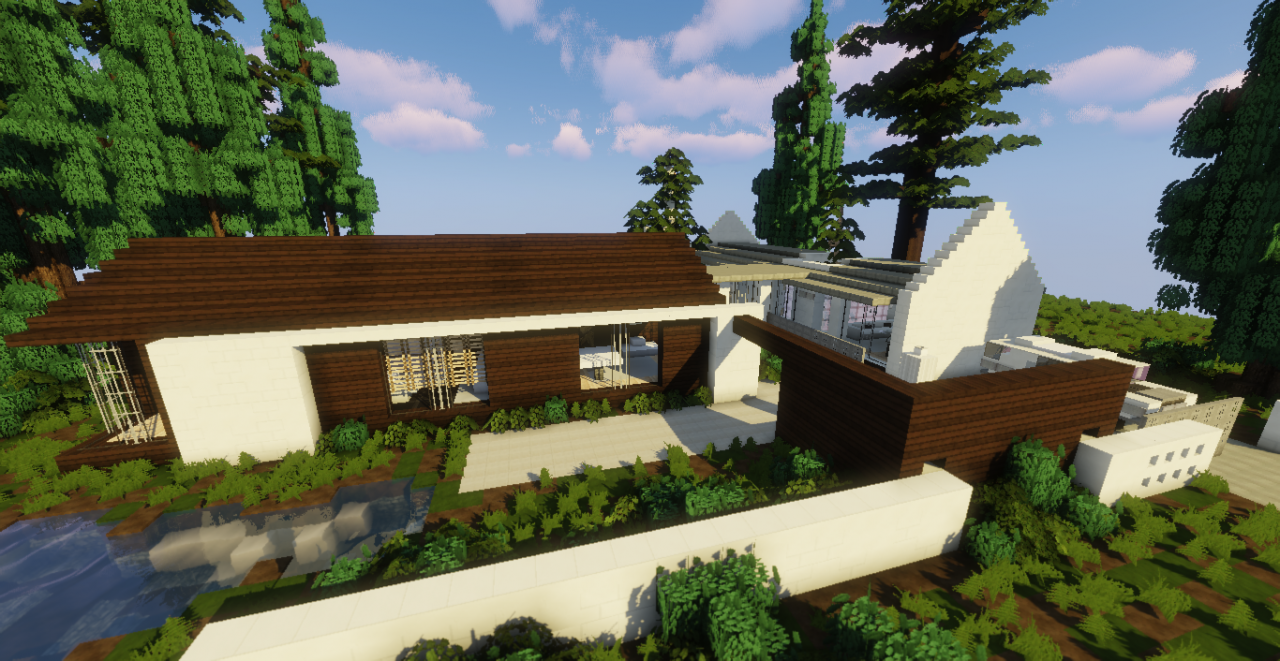 Ranch | Barn Conversion Modern House Minecraft Map