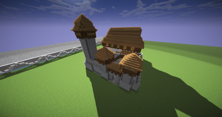 Bohemian style Castle Minecraft Map