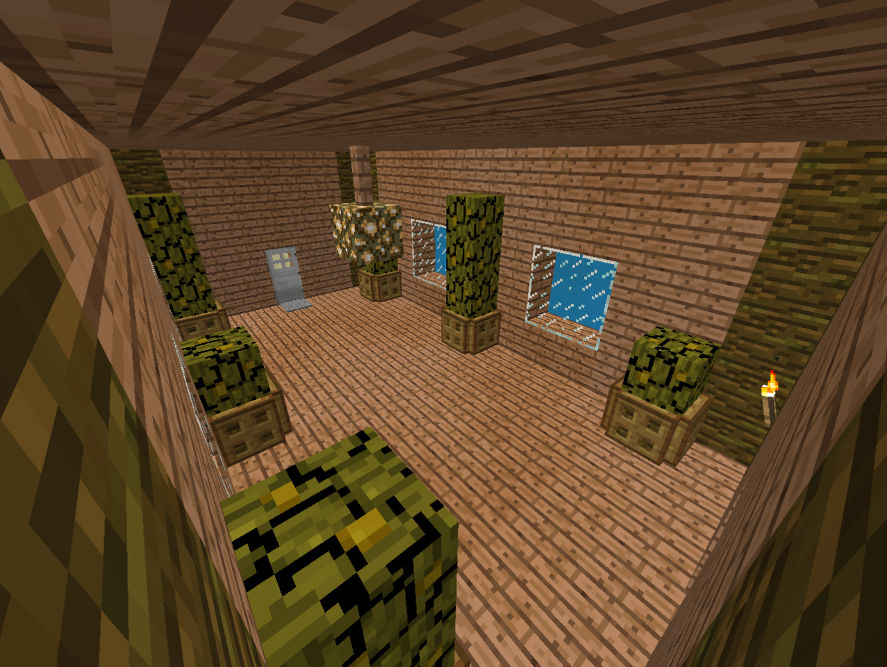 There was two friends Minecraft Map