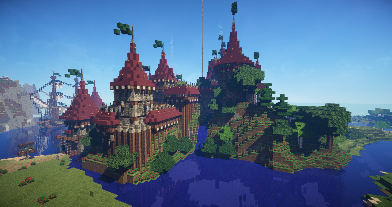 Survival Project - Castle Rosethorns Minecraft Map