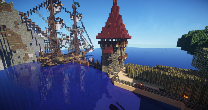 Survival Project - Castle Rosethorns Minecraft Map