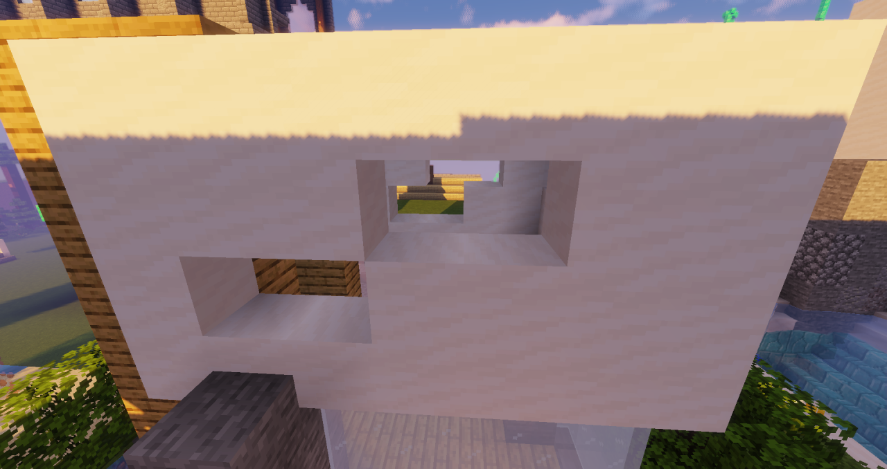 [10x10] Modern House + Tutorial Minecraft Map