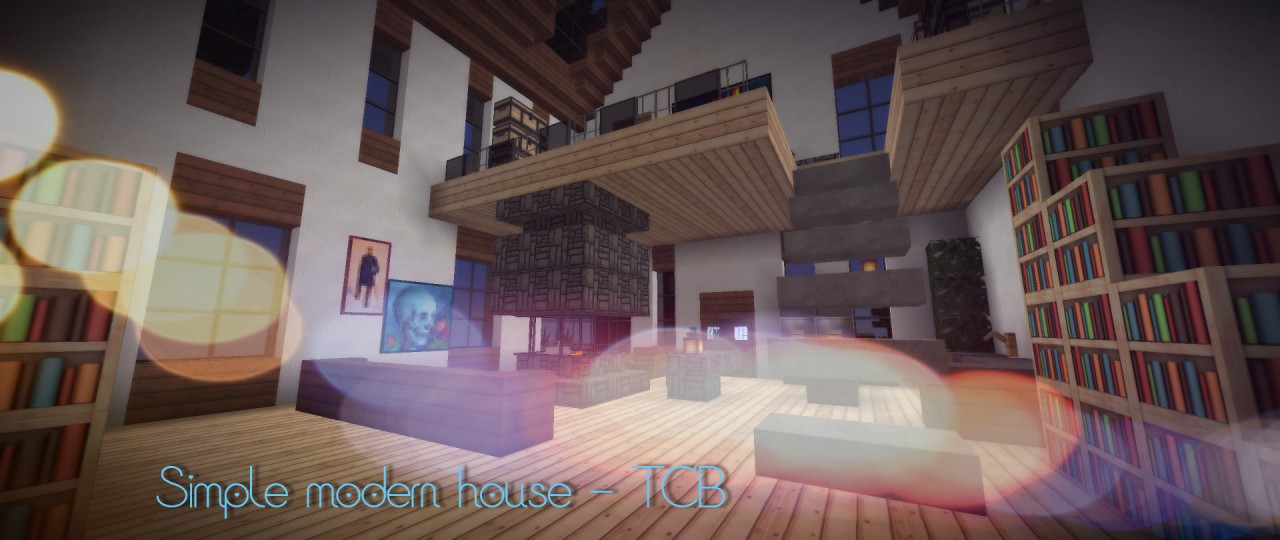 Simple Modern House - TCB Minecraft Map