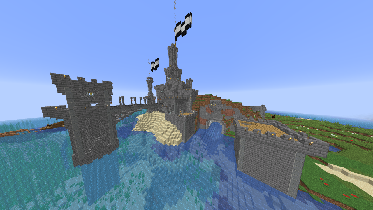 Seaside Castle Minecraft Map
