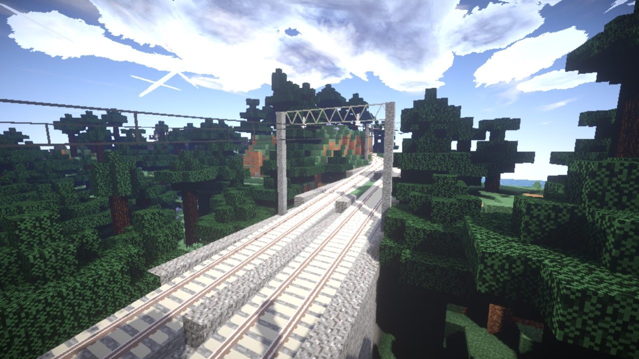 Narrowland Railway system [DISCONTINUED] Minecraft Map