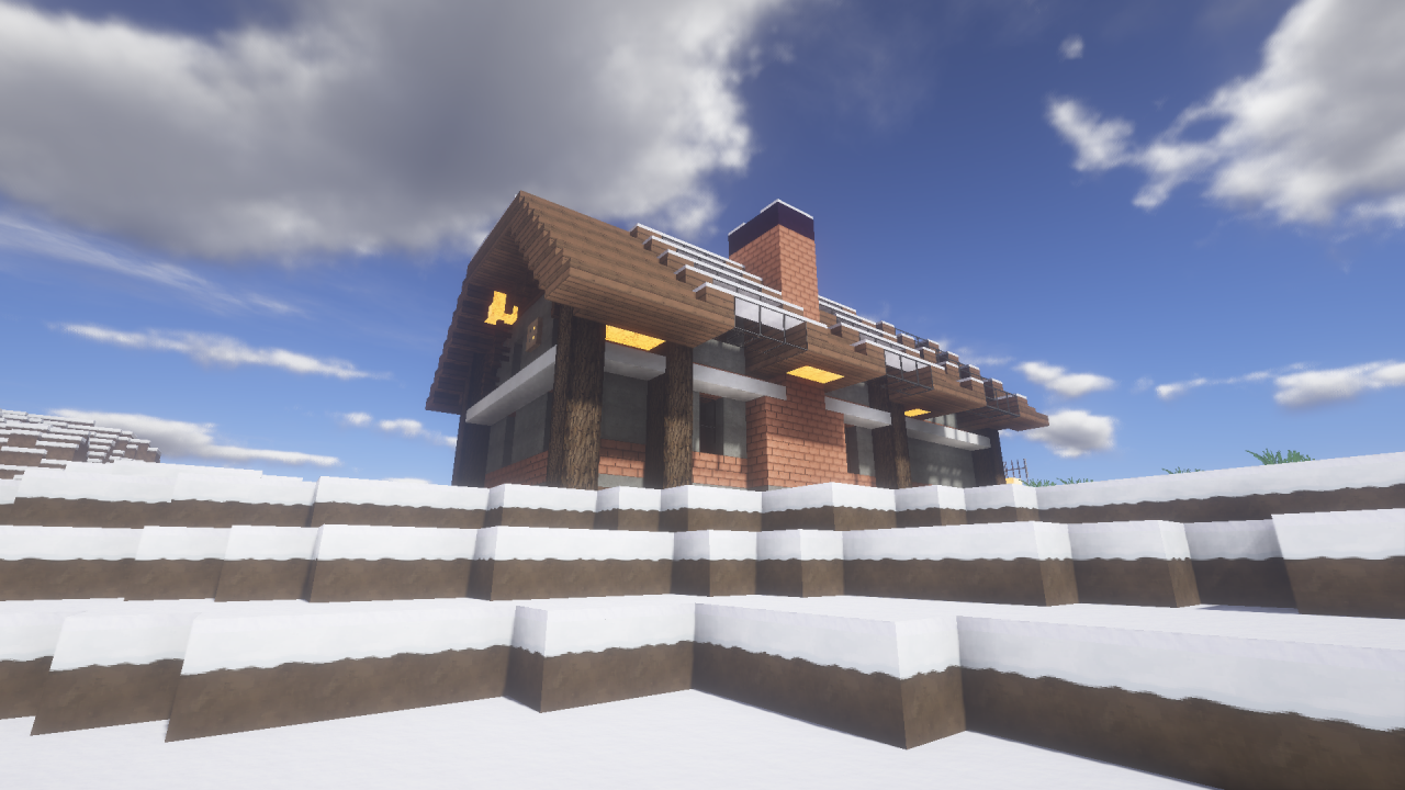 Snow House Minecraft Map