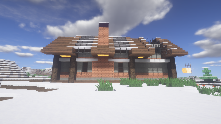 Snow House Minecraft Map