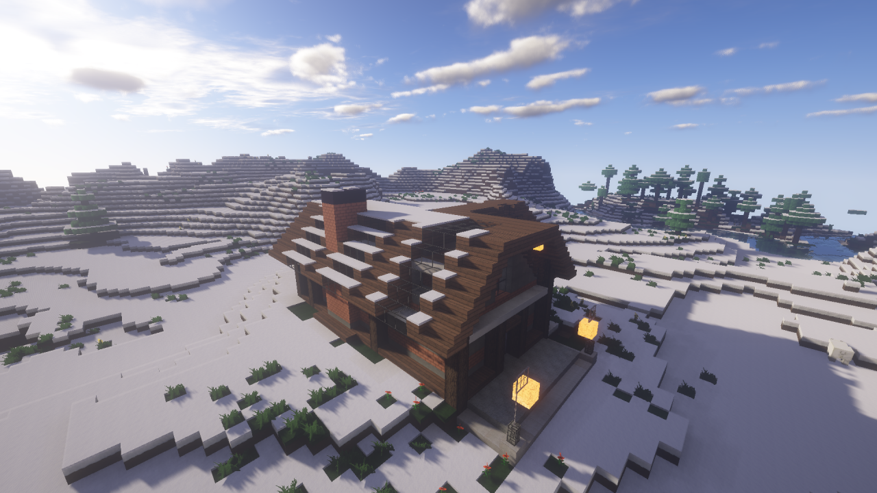 Snow House Minecraft Map