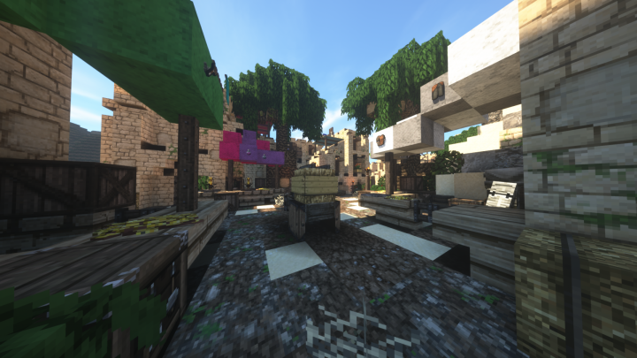 Middle Eastern Town: Varaqqez [Schematic Available!] Minecraft Map