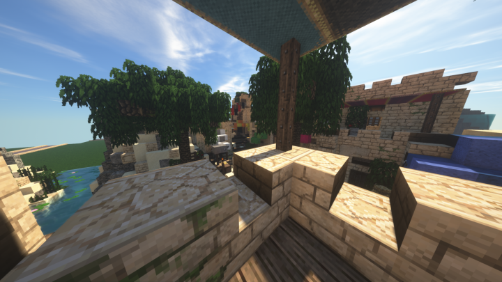 Middle Eastern Town: Varaqqez [Schematic Available!] Minecraft Map