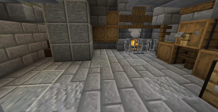 Illager Castle and Villager Castle Minecraft Map