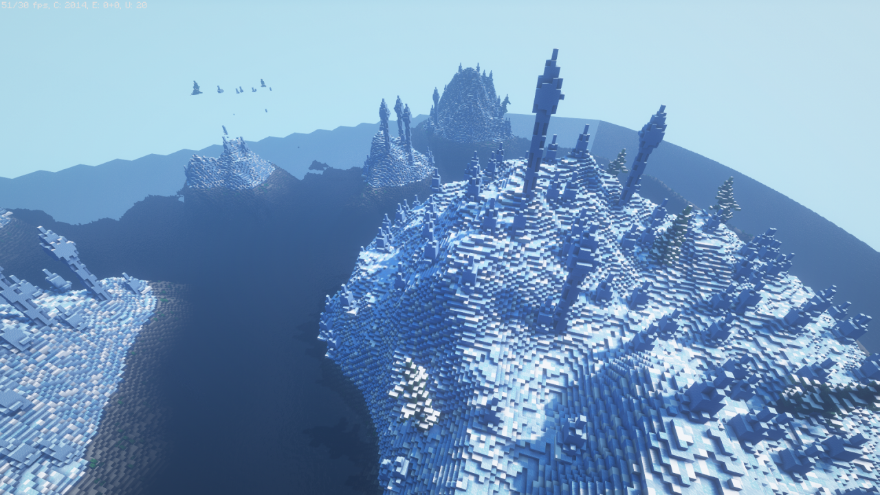 Icy Islands Minecraft Map