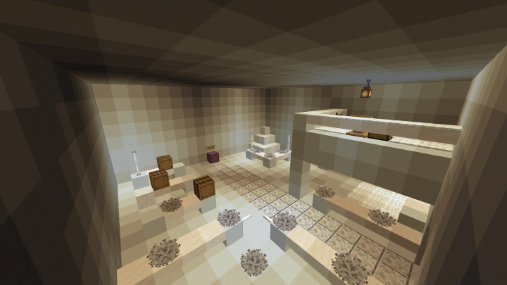 The puzzling rooms Minecraft Map