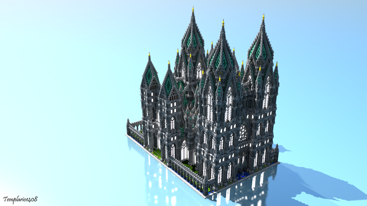 BEDROCK CATHEDRAL Minecraft Map