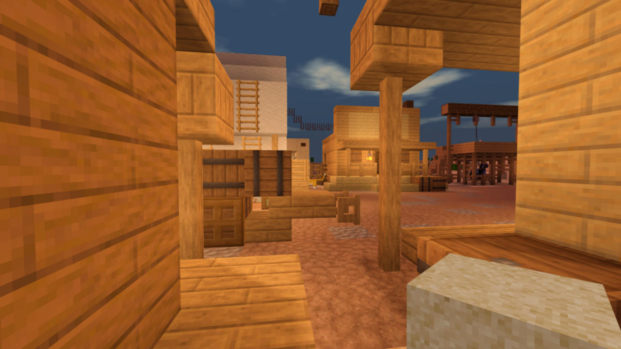 Wild West Town Minecraft Map