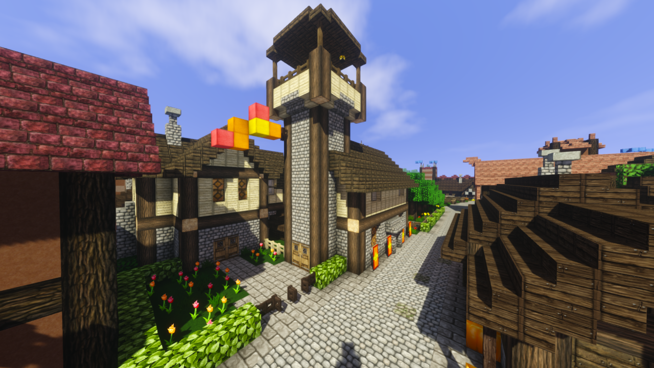 A medival fantasy world: Minecraft Worldcraft (project since 2013 ...