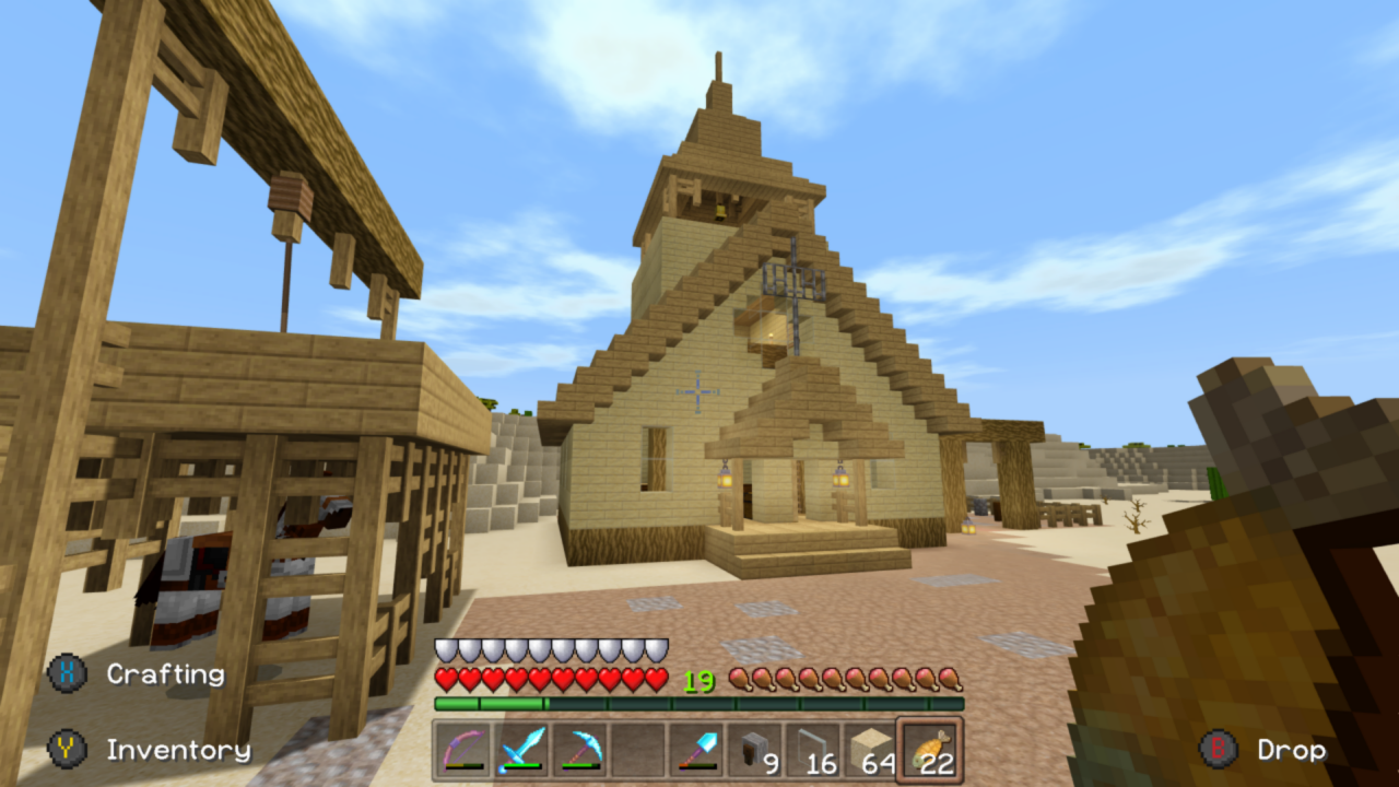 Wild West Town Minecraft Map
