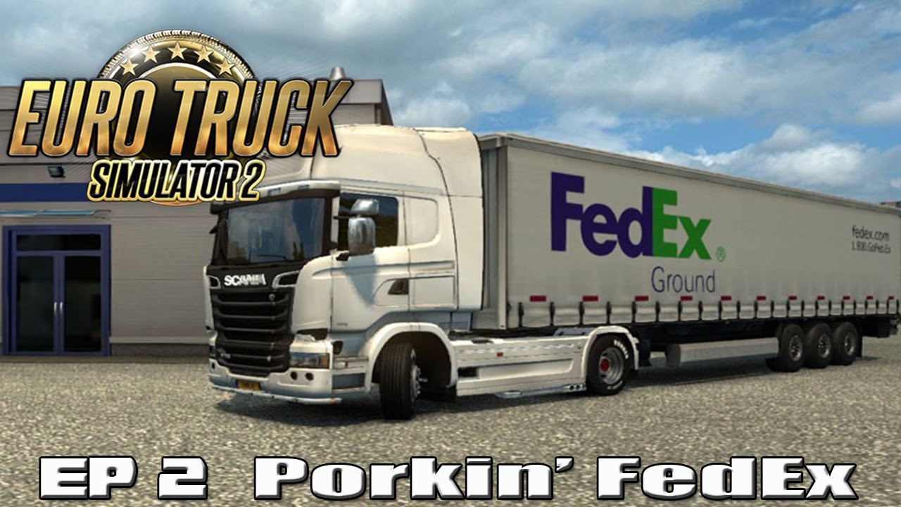 1.5:1 Scale Mercedes-Benz EUROPEAN Fedex Trucks Minecraft Map