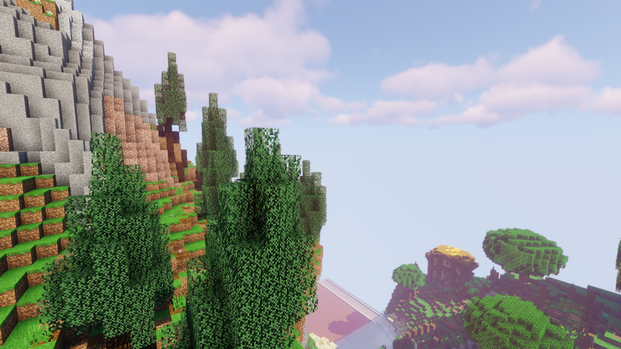 Town Nature Terrain Minecraft Map