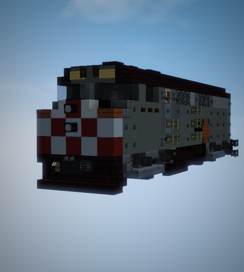 Caltrain F40PH-2 Minecraft Map