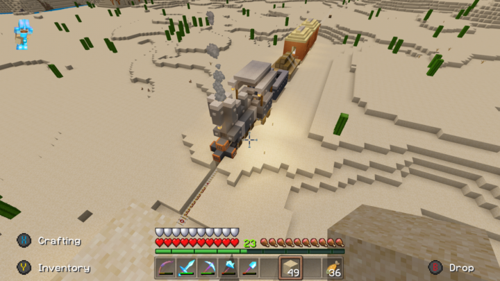 Wild West Train Minecraft Map