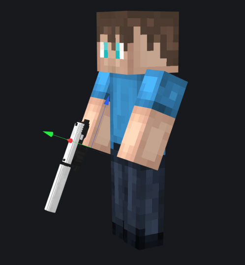 Cyberpunk Pistol Minecraft Map