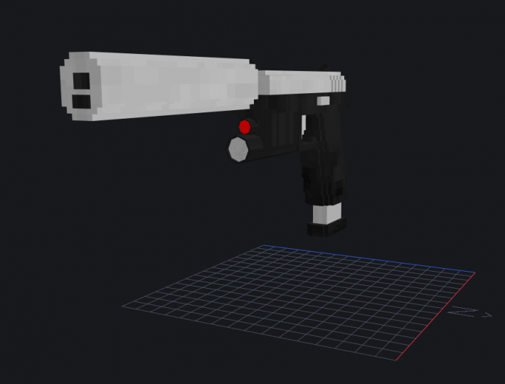 Cyberpunk Pistol Minecraft Map